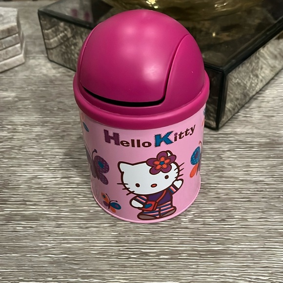 Hello Kitty | Toys | Hello Kitty Mini Trash Can | Poshmark